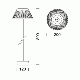 MODO Light | PLATEK - MESH BOLLARD