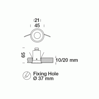 MODO Light | PLATEK - NANO CEILING RECESSED